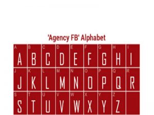 Agency FB Font Free Download - Fonts Empire