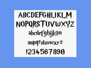 Harry Potter Font Free Download - Fonts Empire