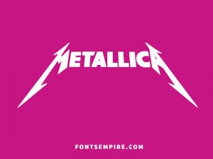 Metallica Font Free Download - Fonts Empire
