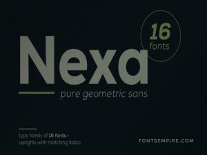 Nexa Font Family Free Download - Fonts Empire