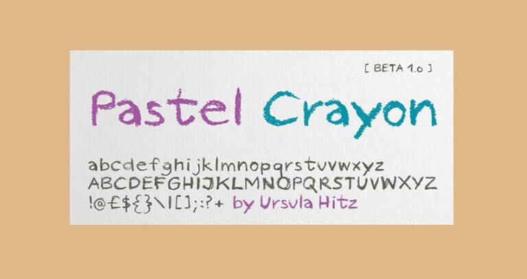 Top 15 Crayon Fonts Free Download - Fonts Empire