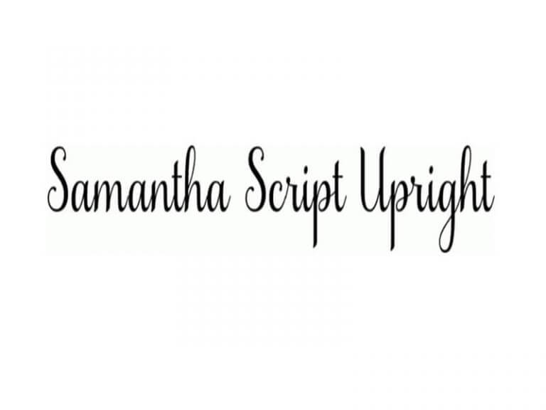 Samantha Font Free Download - Fonts Empire