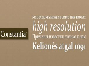 Constantia Font Free Download - Fonts Empire