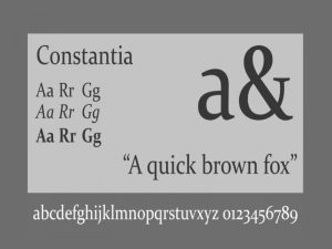 Constantia Font Free Download - Fonts Empire