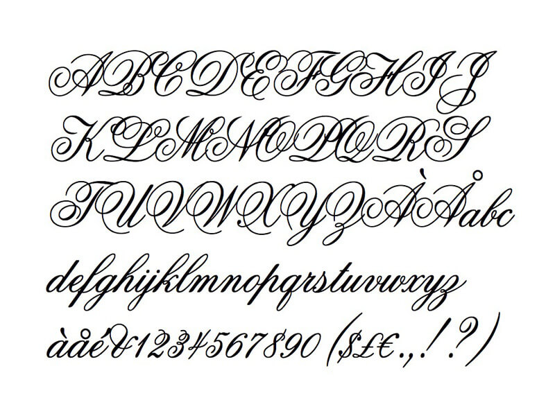 Edwardian Script Font Free Download Fonts Empire