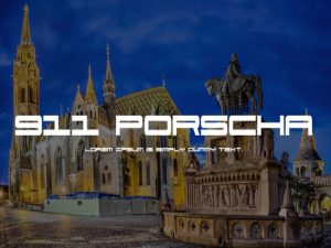 Porsche Font Free Download - Fonts Empire
