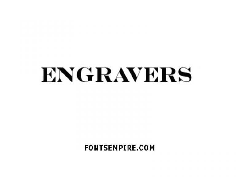 Engravers Font Family Free Download - Fonts Empire