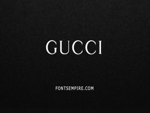 Gucci Font Free Download - Fonts Empire