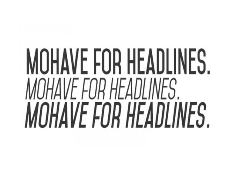 Mohave Font Free Download - Fonts Empire