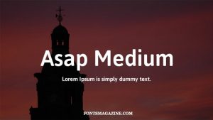 Asap Medium Font Free Download - Fonts Empire