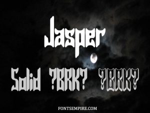 Jasper Font Free Download - Fonts Empire