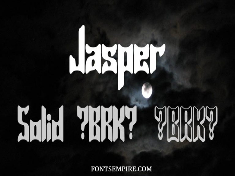Jasper Font Free Download - Fonts Empire
