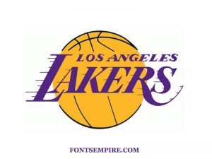 Lakers Font Free Download - Fonts Empire
