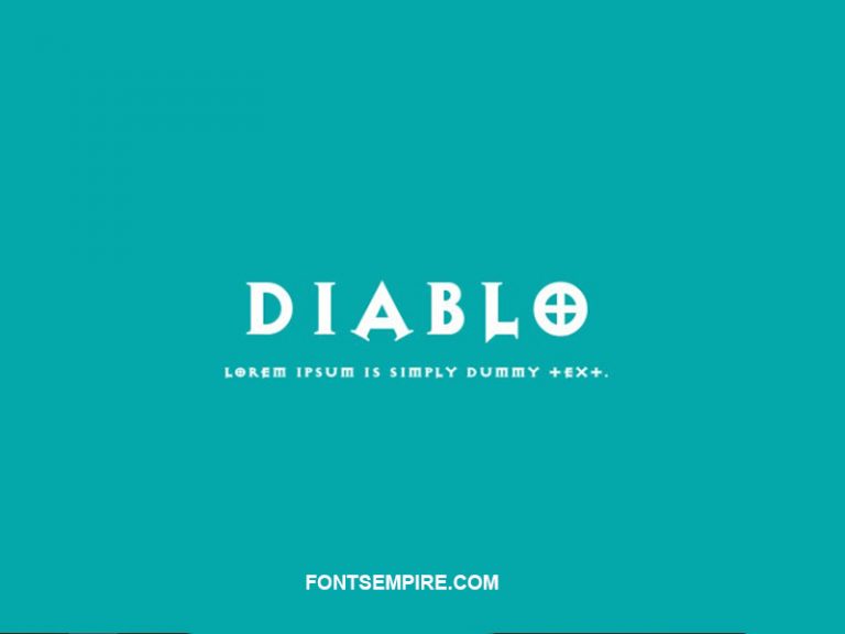 Diablo Font Free Download - Fonts Empire