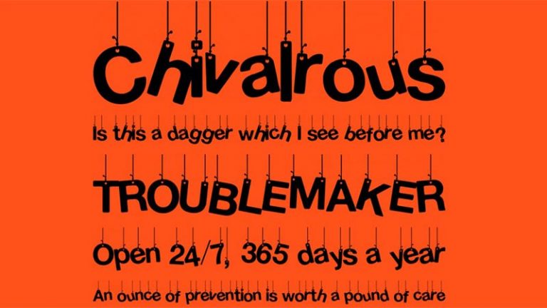 Hanging Letters Font Free Download - Fonts Empire