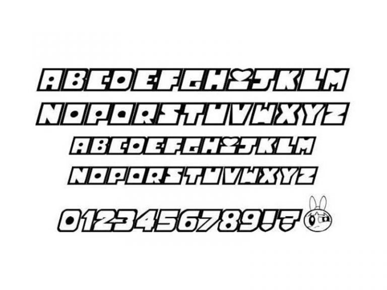 Powerpuff Girls Font Download - Fonts Empire