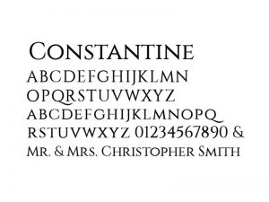 Constantine Font Free Download - Fonts Empire