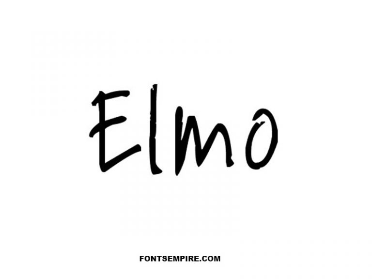 Elmo Font Free Download - Fonts Empire