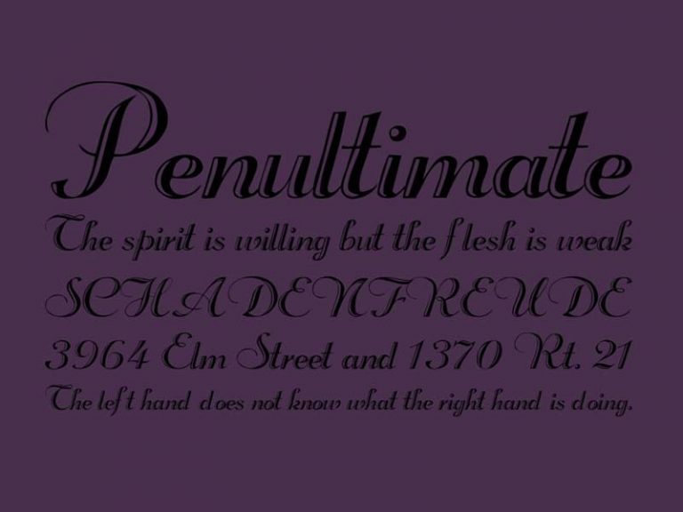 Rechtman Font Free Download - Fonts Empire