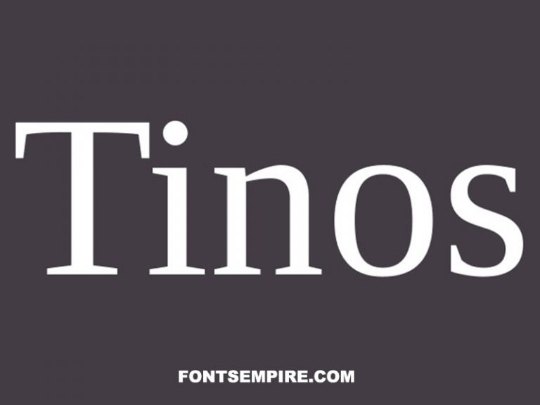 Tino Font Free Download - Fonts Empire