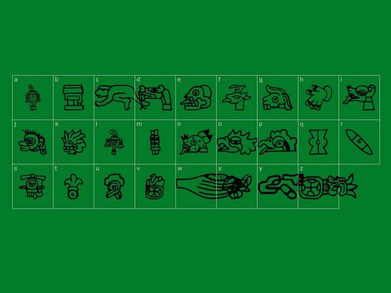 Aztec Font Free Download - Fonts Empire