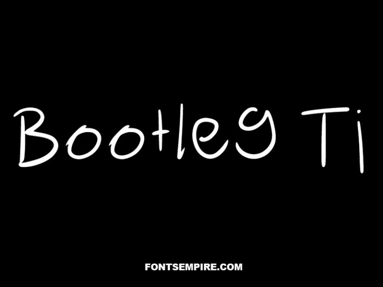 Bootleg Tim Burton Font Download - Fonts Empire