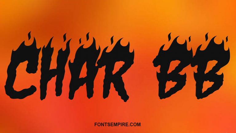 Char BB Font Free Download - Fonts Empire
