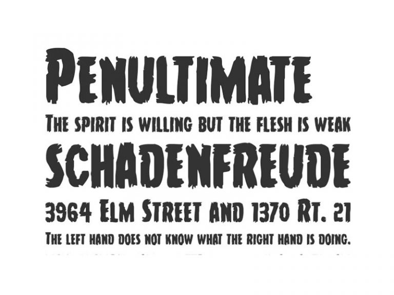 Frankenstein Font Free Download - Fonts Empire