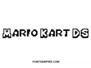 Mario Kart Font Free Download - Fonts Empire
