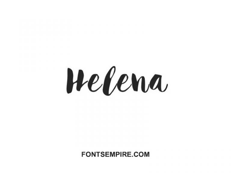 Helena Font Free Download - Fonts Empire
