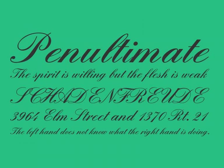 England Hand DB Font Free Download - Fonts Empire
