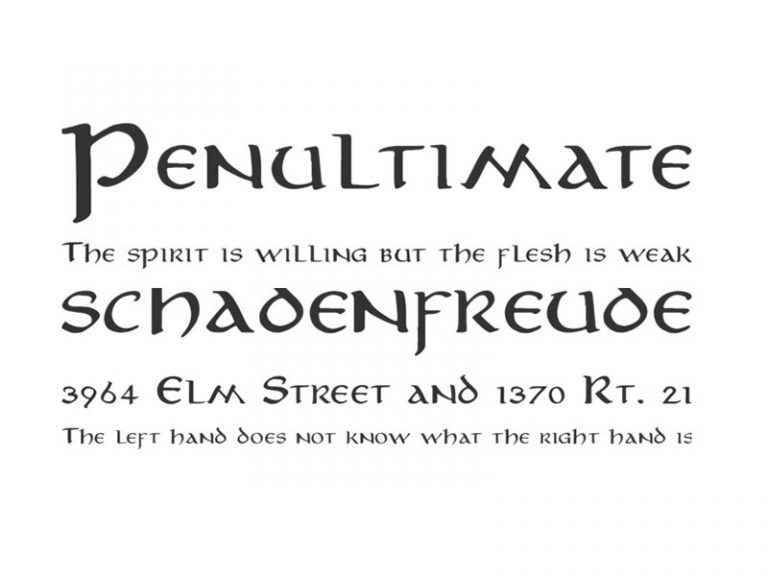 Aniron Font Free Download - Fonts Empire