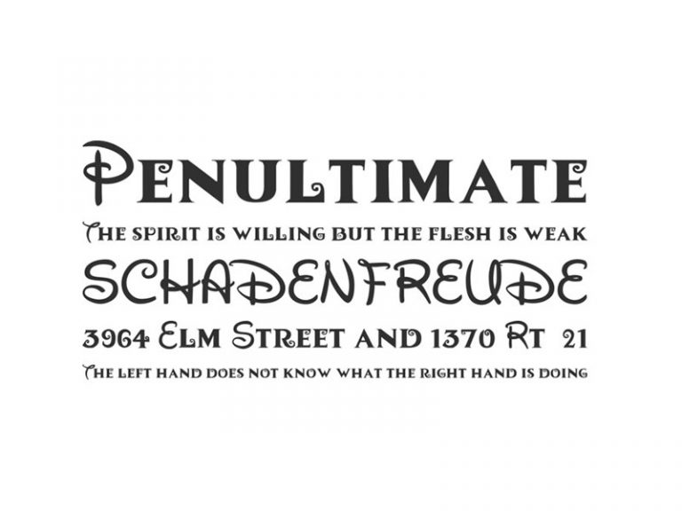 Descendants Font Free Download - Fonts Empire