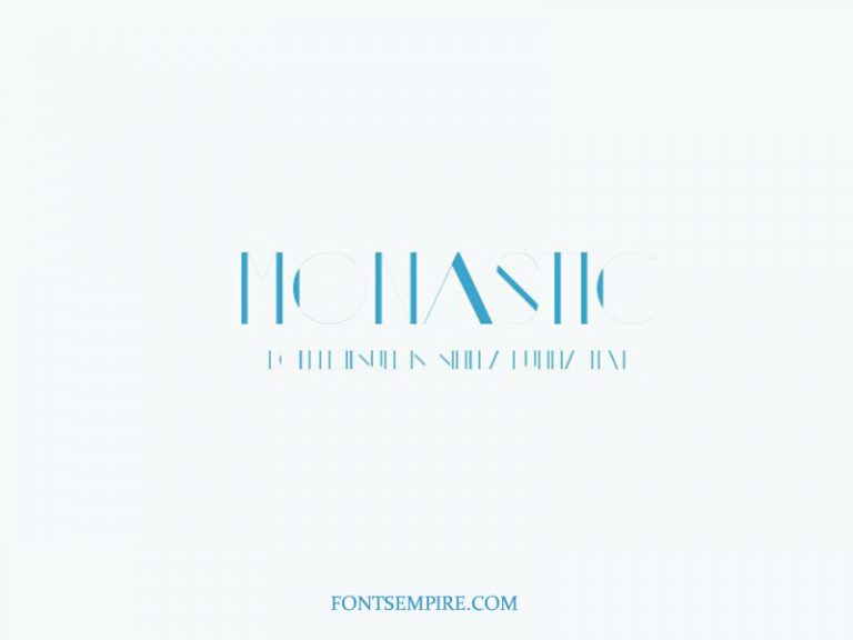 Monastic Font Free Download - Fonts Empire